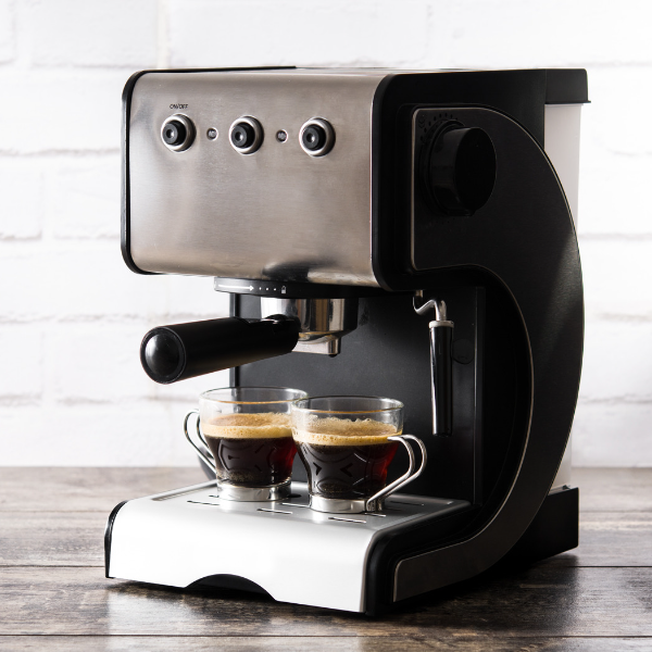Bavaria Semi-Automatic Coffee Machine Stainless Steel — Modern Bath House